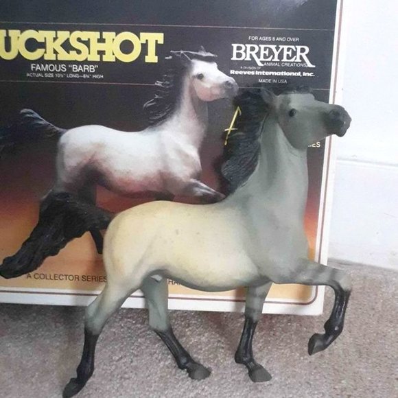 Breyer | Accents | 985 Breyer Buckshot Famous Barb With Box | Poshmark